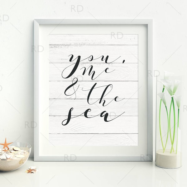 You Me and the Sea - Etsy