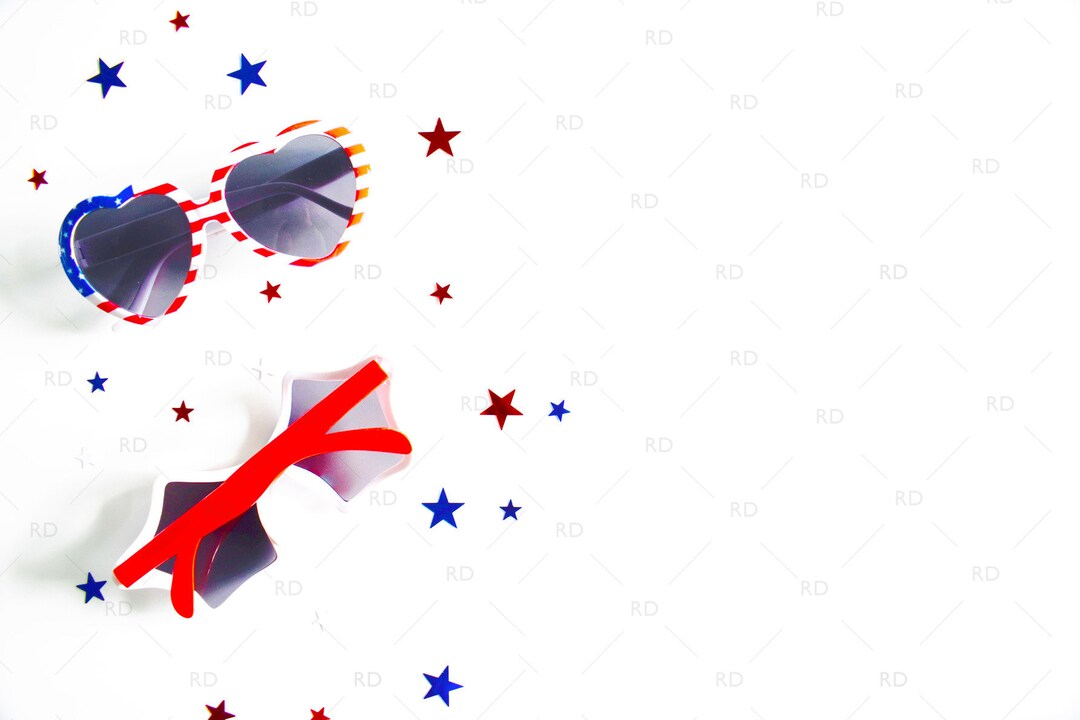 Styled Desk Mockup 4th of July Themed / Styled Stock Photography ...