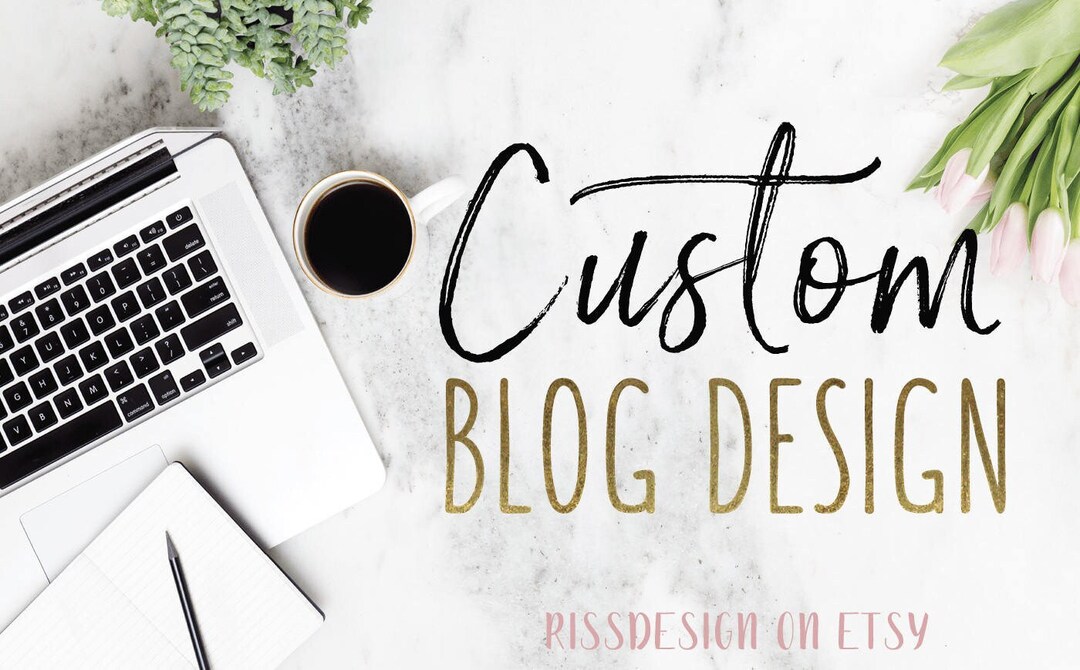 WEEKEND SALE Custom Blog Design for Wordpress and Blogspot Blogs Blog ...
