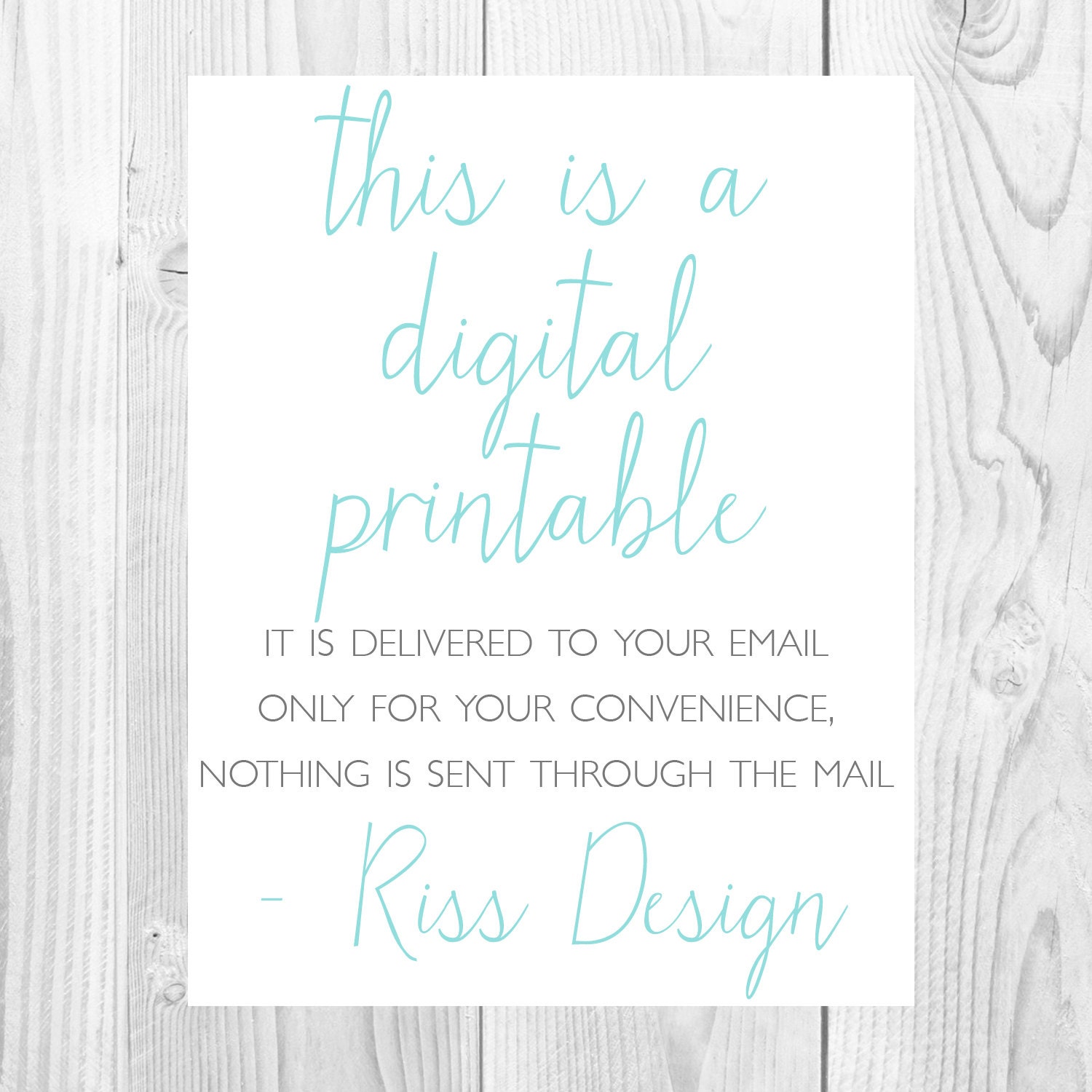 Custom Printable / Custom Wall Art / Personalized Printable / | Etsy