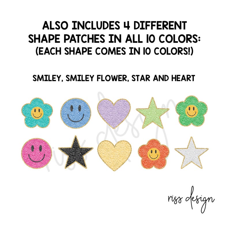 Varsity Faux Chenille Alphabet, Numbers and Symbols | Patch Style ...
