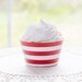 Red Striped Printable Cupcake Wrapper - Instant Digital Download, Party ...