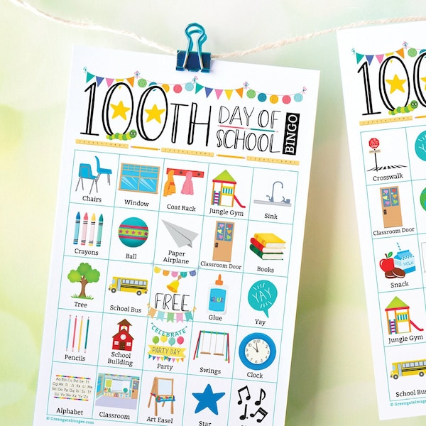 100th Day of School - Etsy