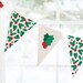 Holly Bunting - PRINTABLE Banner, Instant Download, Christmas Banner ...