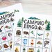 Camping Bingo: PRINTABLE 50 Cards Bingo Pdf Game Party Game - Etsy