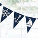 Nautical Bunting - Printable Nautical Party Decor, Sailboat Anchor ...