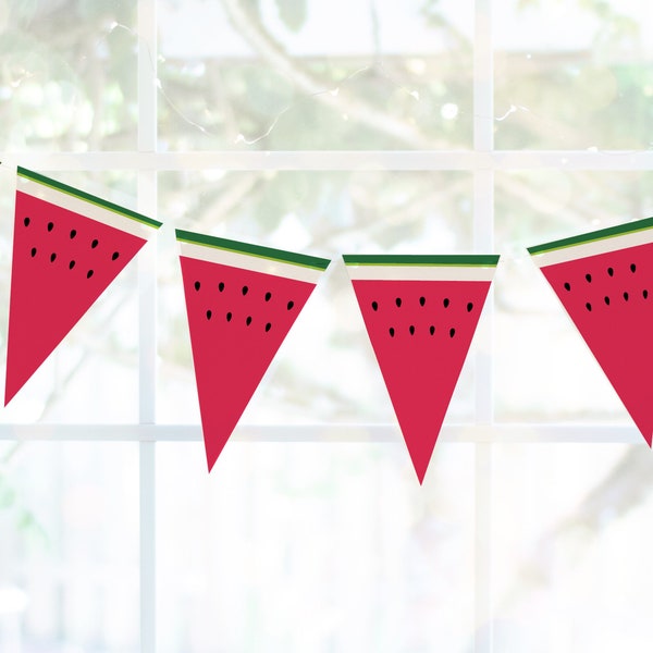 Watermelon Banner - Etsy