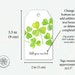 Shamrock Gift Tags St. Patrick's Day Printables Corjl - Etsy