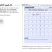 Editable Calendar PDF: Any Year, Fillable, Printable, Monthly Planner ...