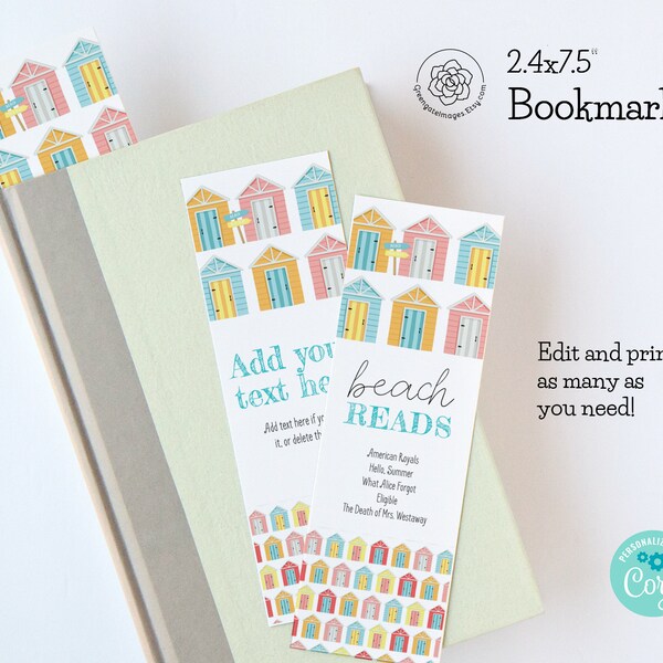 Printable Bookmark - Etsy