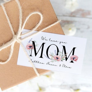 Mother's Day Gift Tags Corjl Editable, Favor Tags Printable Hang Tag ...