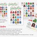 Ugly Christmas Sweater Bingo - 50 PRINTABLE Unique Cards. Instant ...
