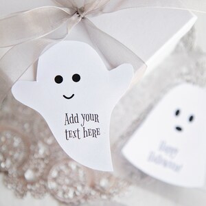 Halloween Ghost Gift Tags Printable Gift Tags Favor Tags - Etsy