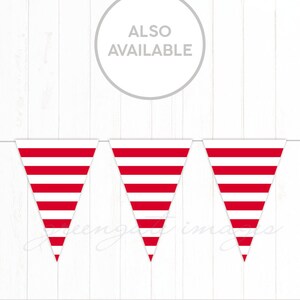 Red Striped Printable Cupcake Wrapper Instant Digital | Etsy