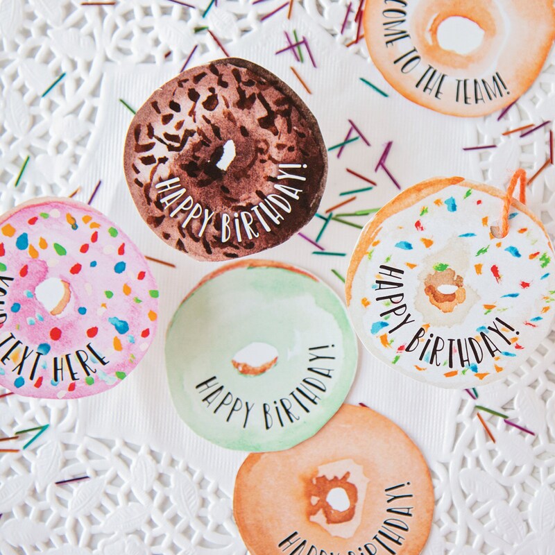 Donut Tag - Etsy