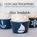 Nautical Bunting Printable Nautical Party Decor, Sailboat Anchor Wheel ...