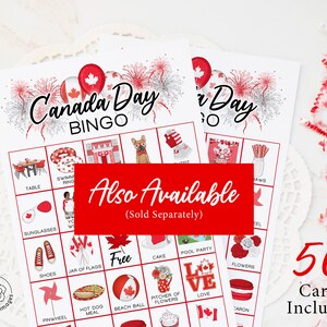 Canadian Flag Cupcake Wrapper PRINTABLE Cupcake Wrap Canada - Etsy