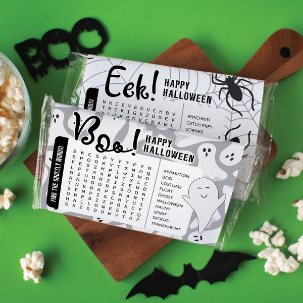 Halloween Popcorn Wrapper - Etsy