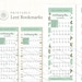Lent Bookmark Bible Tracker - Printable Bookmark, Lenten Reading Plan ...