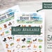 Farm Bingo: 50 Printable Bingo Cards Great for Farm-themed Parties ...