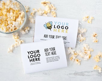 Popcorn Wrapper TEACHER Thank You Educator Microwave Popcorn Sleeve ...