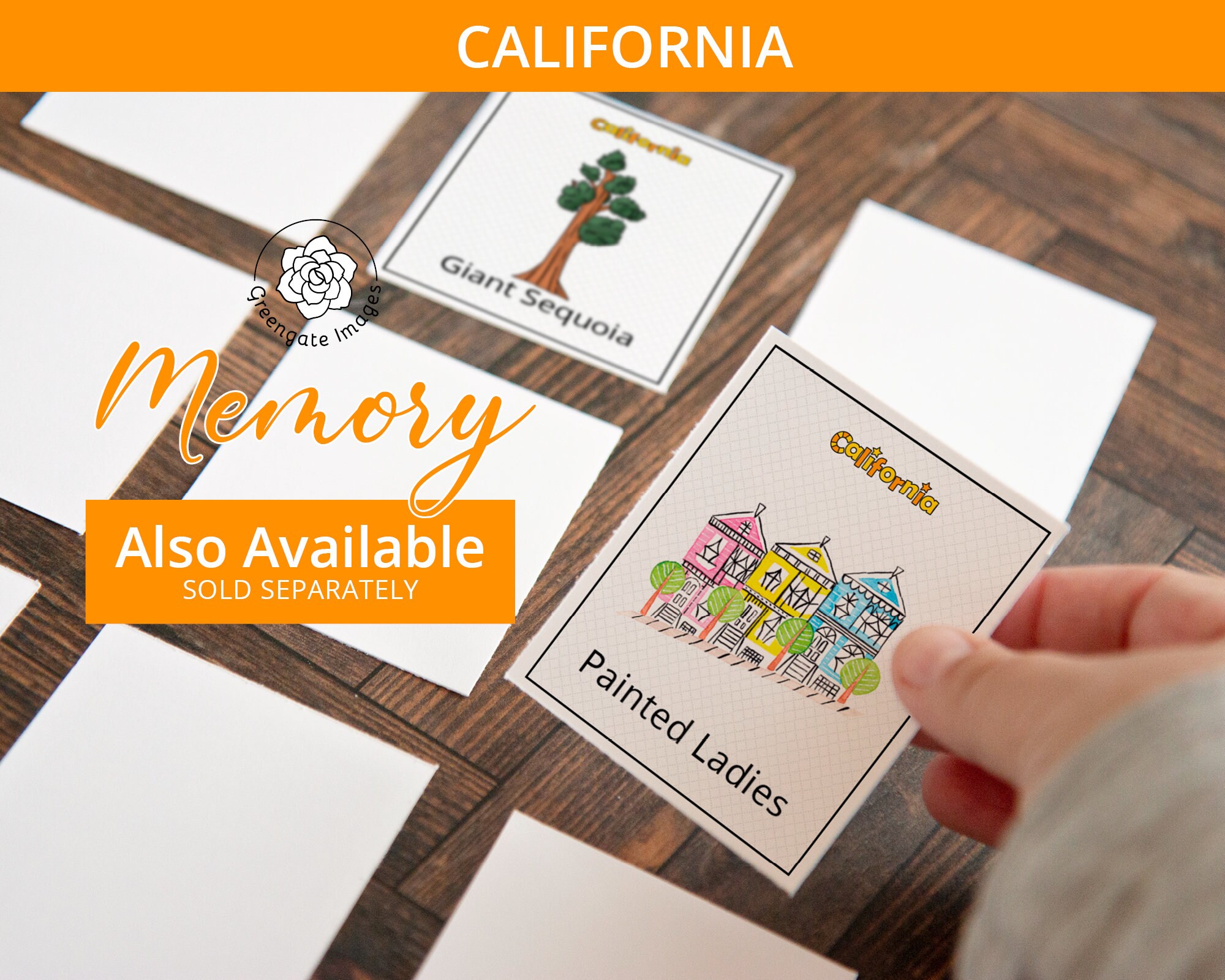 California Bingo - 50 PRINTABLE Unique Cards You Download Instantly ...