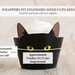 Black Cat Cupcake Wrappers - PRINTABLE Halloween Cupcake Wrappers, Cute ...