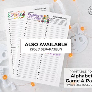 Halloween Word Find: Printable Activity, Black White, Halloween Word ...