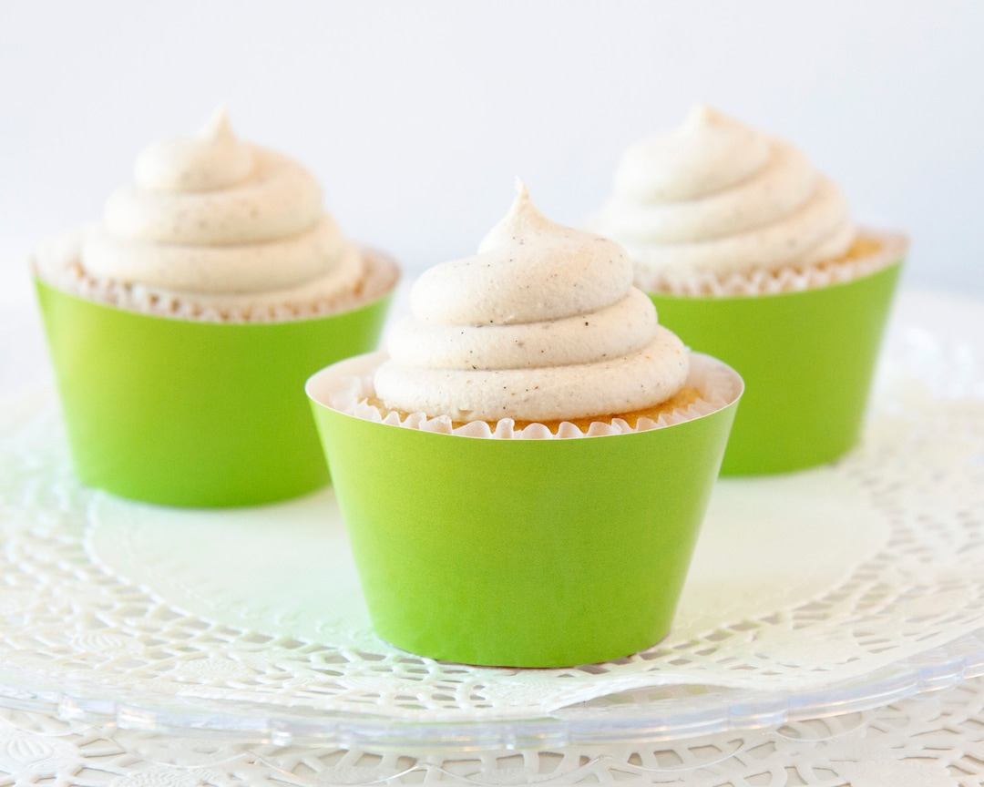 Solid Lime Green Cupcake Wrapper - PRINTABLE Digital Download PDF ...