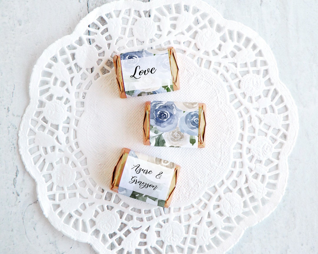 Dusty Blue Nugget Wrapper - Printable/fillable PDF Download for ...