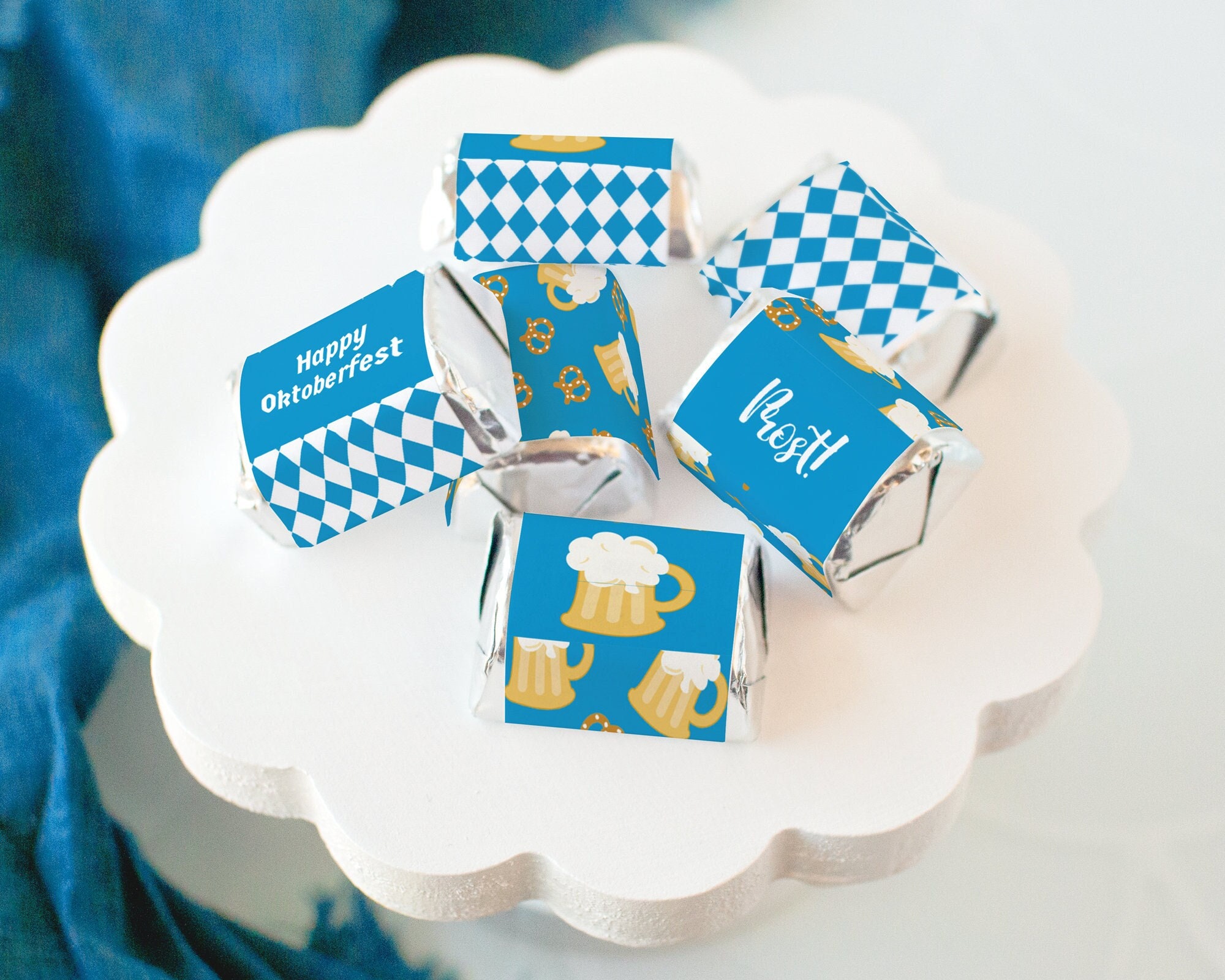 Oktoberfest Nugget Wrappers - Printable/fillable PDF Download for ...