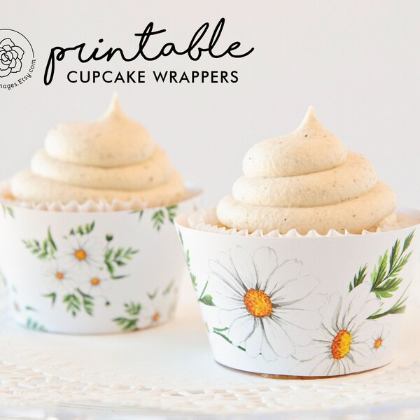 Daisy Cupcake Liners - Etsy