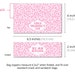 6.5" Valentine's Day Bag Toppers - PRINTABLE Sandwich Bag Card, Topper ...