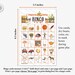 Pumpkin Patch Bingo Cards: PRINTABLE Bingo With Labeled Pictures. 50 ...