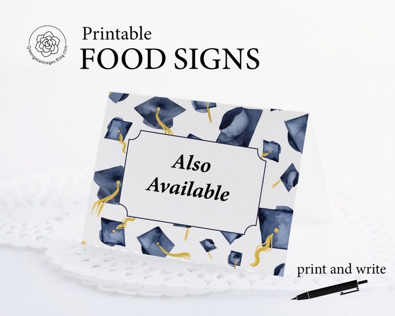 Graduation Message Banner - Printable Bunting, Editable Corjl, Custom ...