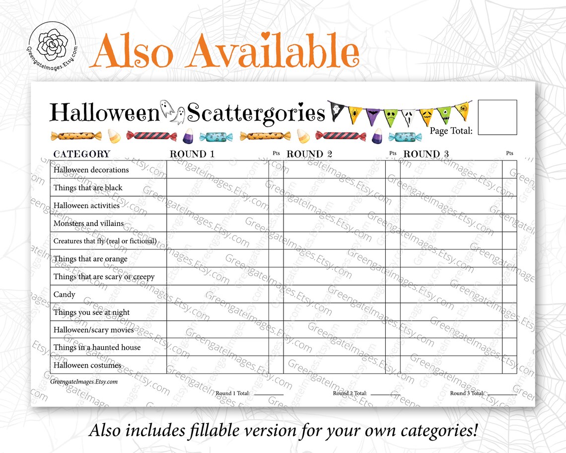 Halloween Word Find: Printable Activity Black White | Etsy