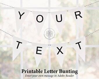 White Fillable Letters - Etsy