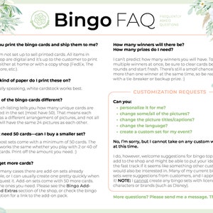 Cocktail Bingo: 50 Printable Bingo Cards With Labeled Alcoholic ...