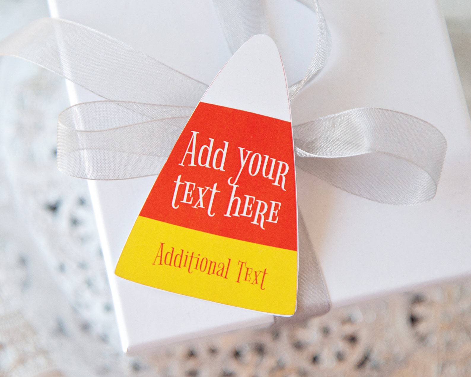 Candy Corn Gift Tags Printable Bag Tags That You Can - Etsy