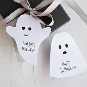 Halloween Ghost Gift Tags Printable Gift Tags Favor Tags - Etsy