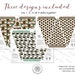 Coffee Bunting - PRINTABLE Coffee-themed Banner Flags W Coffee Beans ...