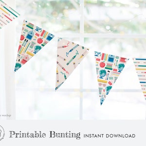 School/classroom Bunting - PRINTABLE Banner for Teachers, Back to ...