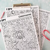 I Spy EASTER Game | Easter PRINTABLE Activities | Look Count & Find ...