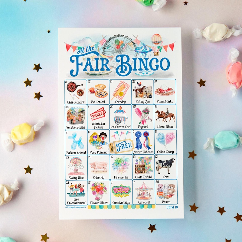 Fair Fair Card - Etsy