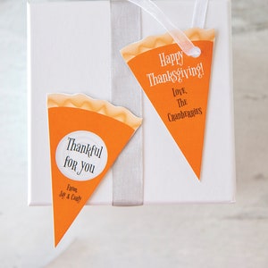 Pumpkin Pie Gift Tags - CORJL Editable, Favor Tags, Printable Hang Tags ...