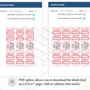 Valentine Water Bottle Label - Printable, Corjl Editable, Beverage Wrap ...