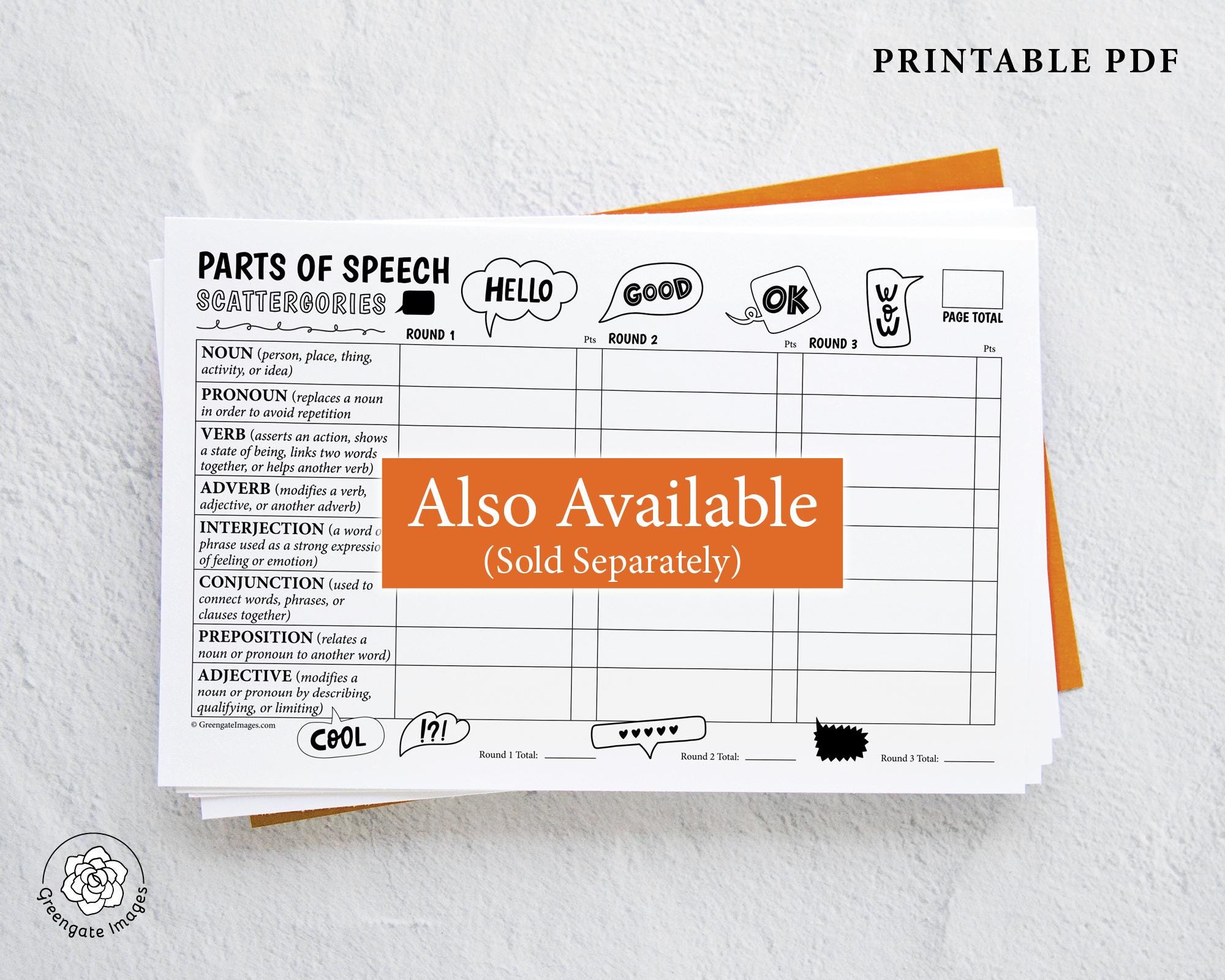 School I Spy Bundle - PRINTABLE - Answer Key Included! 3 Themed 8.5x11 ...