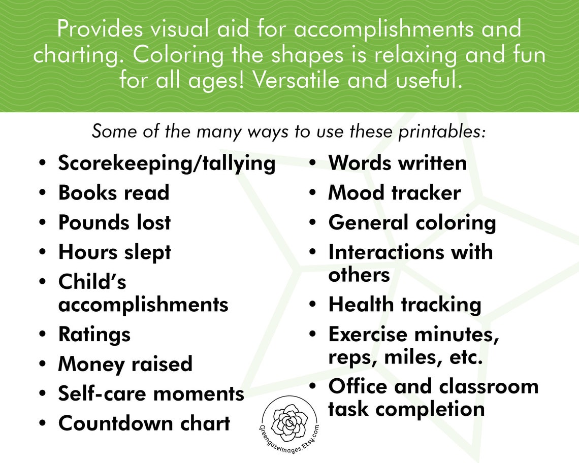 Progress Tracking Printables - Progress Chart, Printable Journaling ...