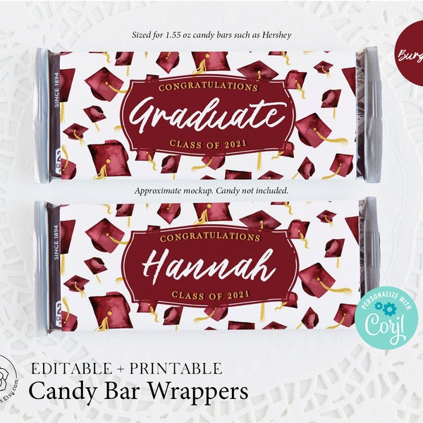 Graduation Candy Bar - Etsy