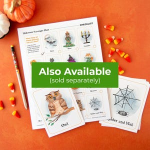 Halloween Scavenger Hunt - Printable Elementary Kids Games ...